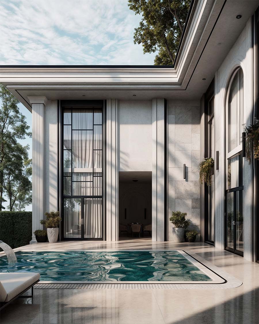 Neo Classic Design-Oman – ARCH.Mina Ashraf